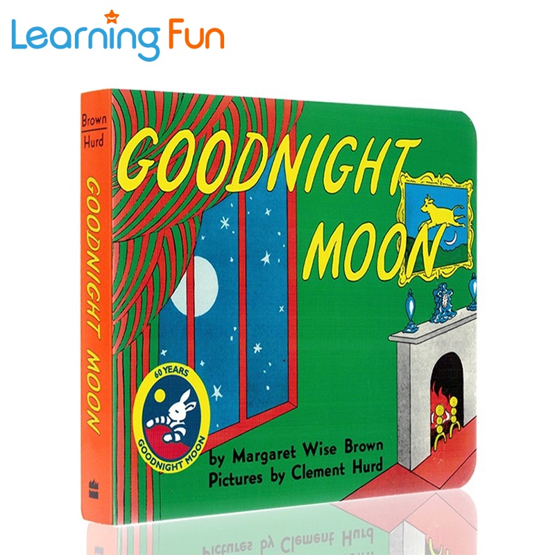 Goodnight Moon Educational English Picture Book for Kids Children ...