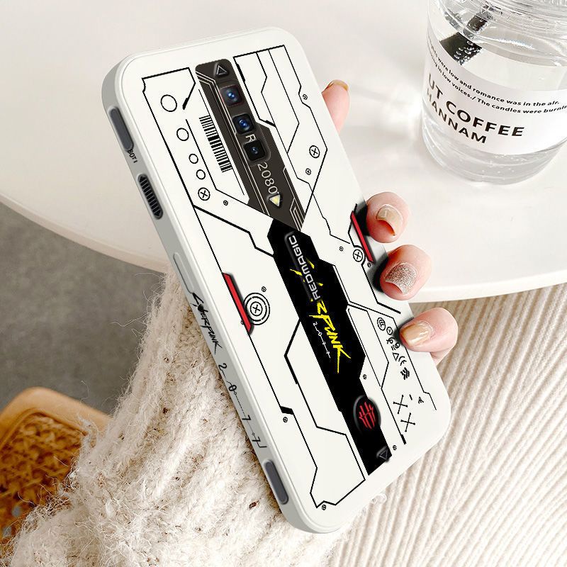 Casing for ZTE Nubia Red Magic 6 Pro 6s Pro 6R Phone Case Cyber Liquid ...