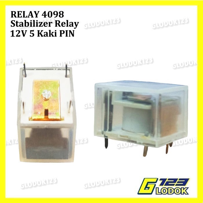 Relay Relay Relay 4098 DC 9V 12V Volt 4 5 Pin Stabilizer Circuit ...