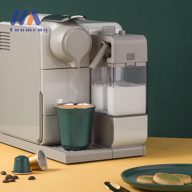 LuoMeng 80ml Double Wall Stainless Steel Espresso Cup Insulation Nespresso Pixie Coffee Cup ...