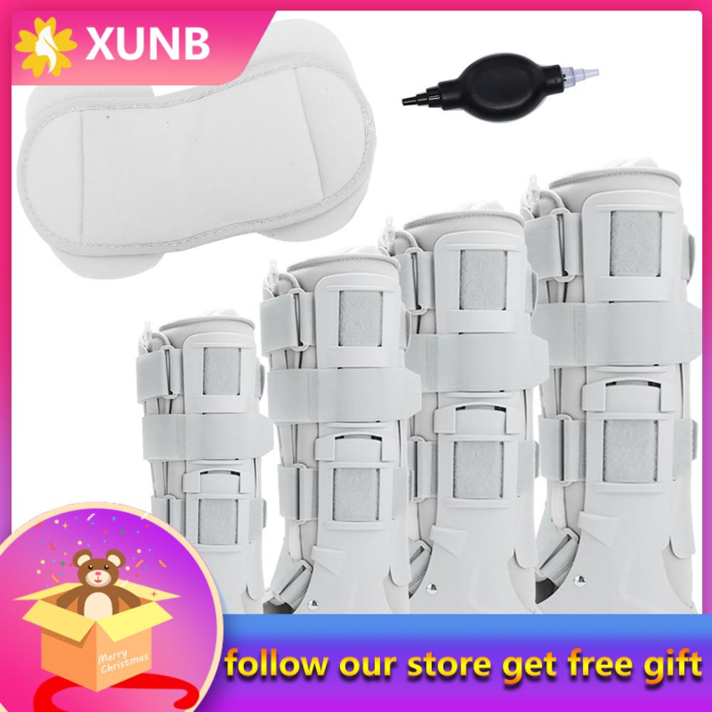 Xunb Aircast Foam Walking Boot Plantar Splint Brace Ankle Strap Support ...