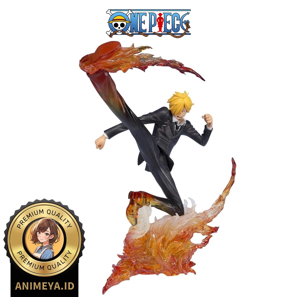 Action FIGURE ONE PIECE SANJI VINSMOKE FIRE KICK KICK FIRE Collection ...
