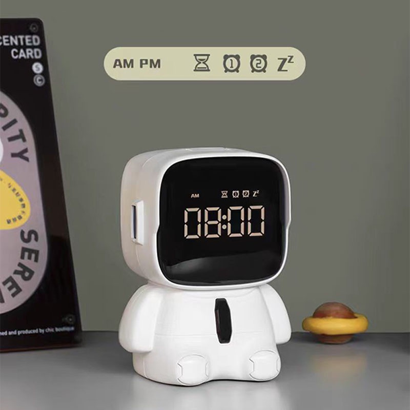 Cute Alarm Clock Children'S Room Digital Clock Multi-Bedroom Desk Clock ...