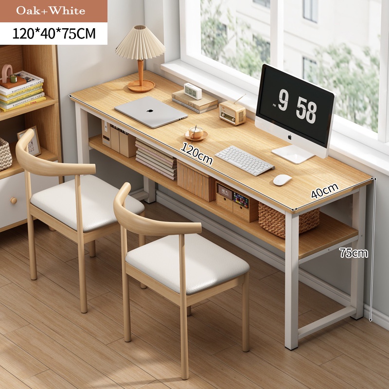 Computer Table Study Desk Computer Desk Study Table Bedroom Narrow ...