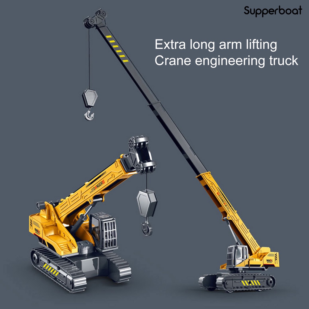 [SUP]Lifting Cranes Toy 360 Degree Rotating Base Adjustable Long Arm ...