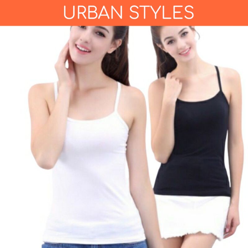UrbanStyles Inner Sando White and Black | Shopee Philippines