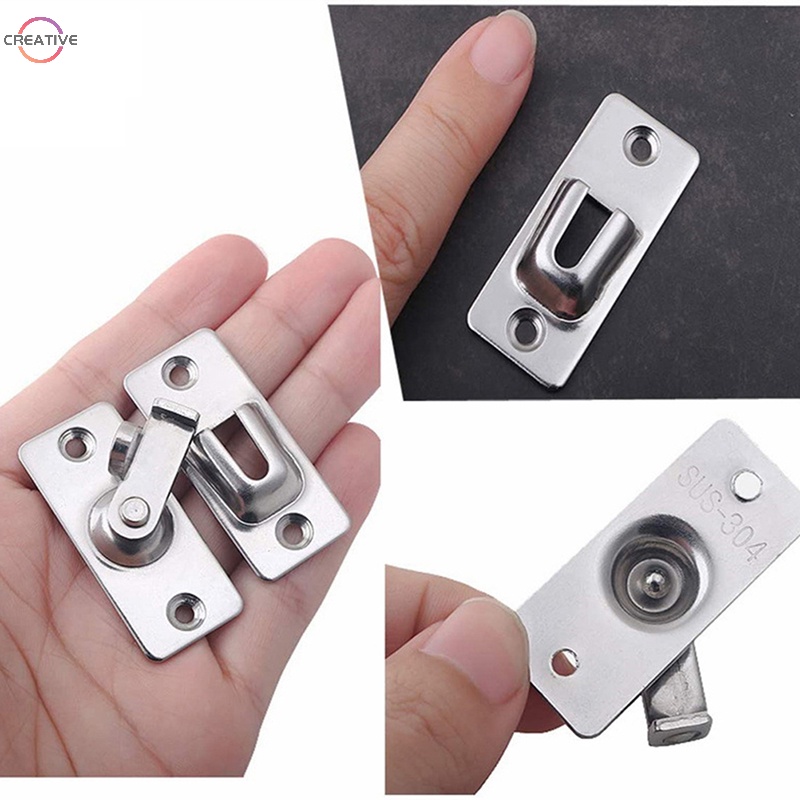 [CRT] 90 Degree Stainless Steel Door Latch Right Angle Sliding Bending ...