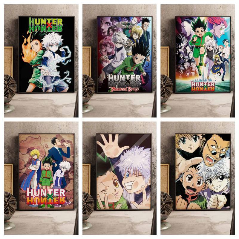 Anime Poster Hunter x hunter Wall Art canvas Painting Pictures for Home ...