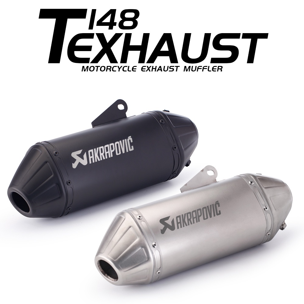 AKRAPOVIC MUFFLER 51MM CRF150/CRF250/CRF300/CRF1000/1100/KX450 High ...