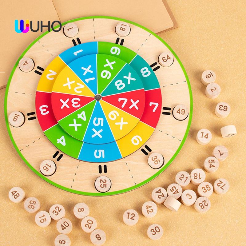 [WUHO] 99 Multiplication Turntable Mathematics Teaching Aids ...