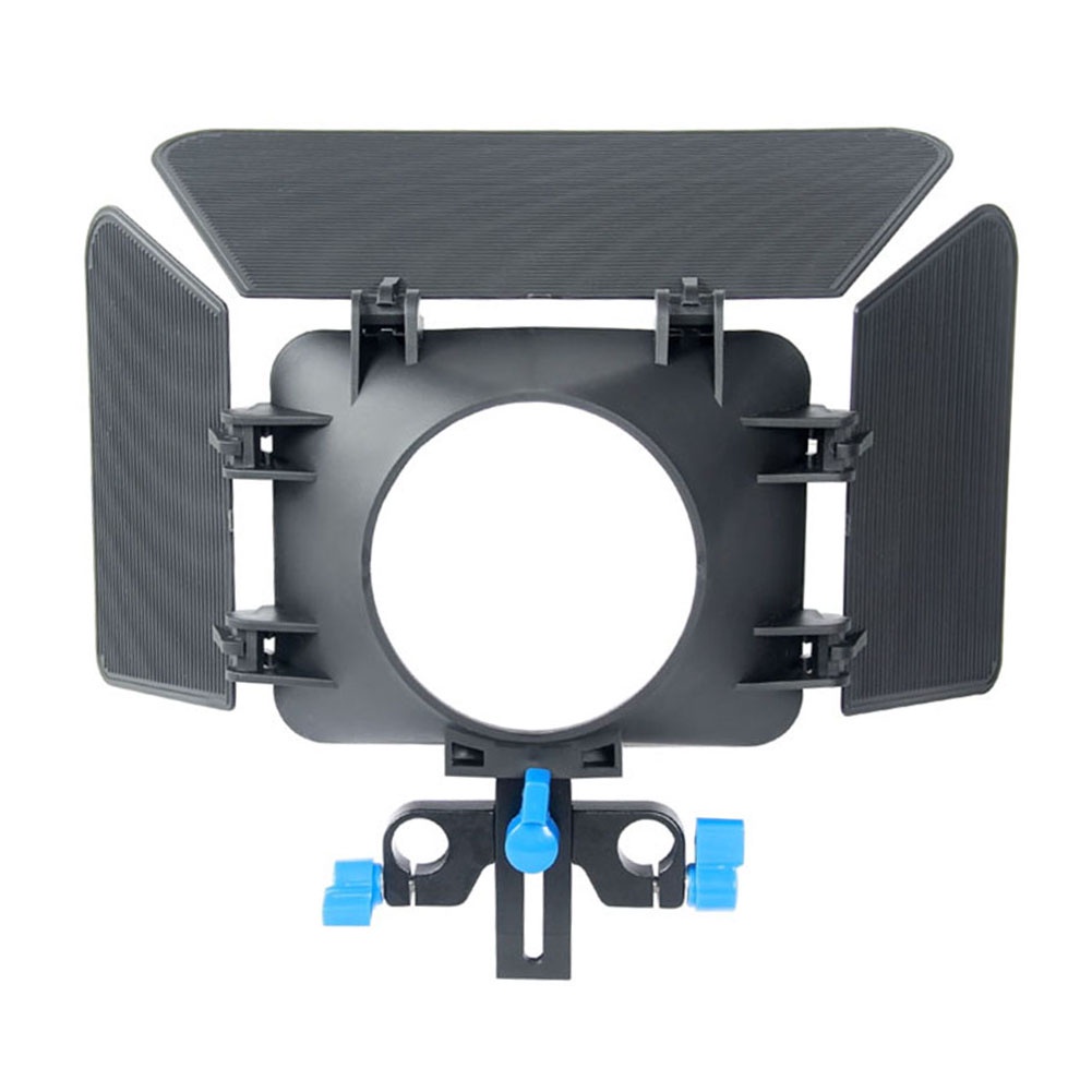 M1 Matte Box Camera Shade for 15mm Rail Rod Follow Focus Rig Cage ...