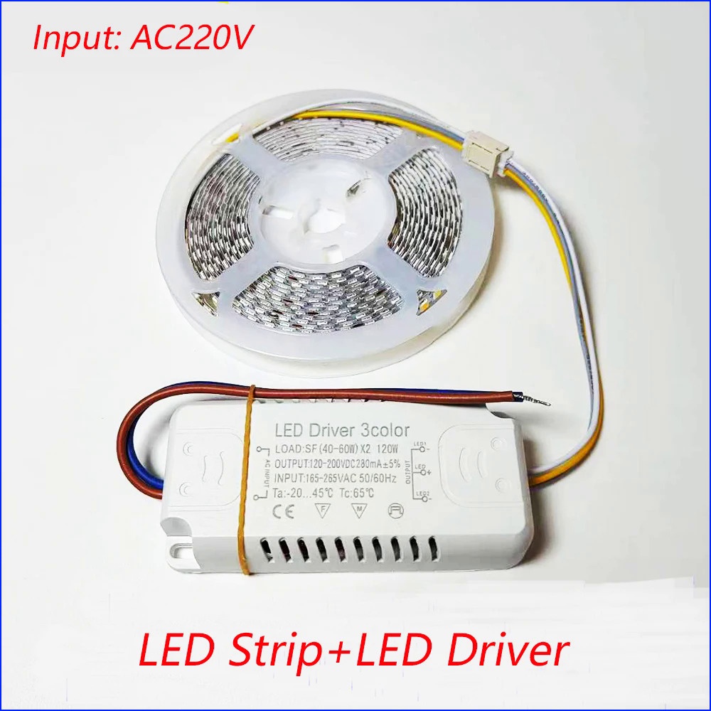 (3 solder joints) 7MM-180D 5B9CX2 2835 Bendable Constant Current LED ...