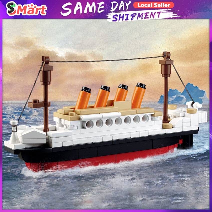 【In Stock】Titanic 3d Small Model Ship Movie Series Statues Kids ...