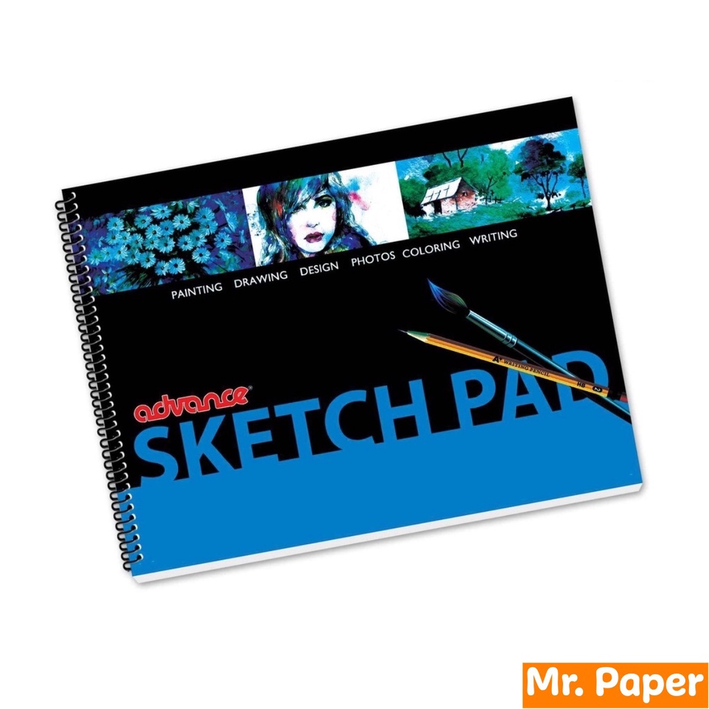 Advance Sketch Pad | 25 lvs | Mr. Paper | Shopee Philippines