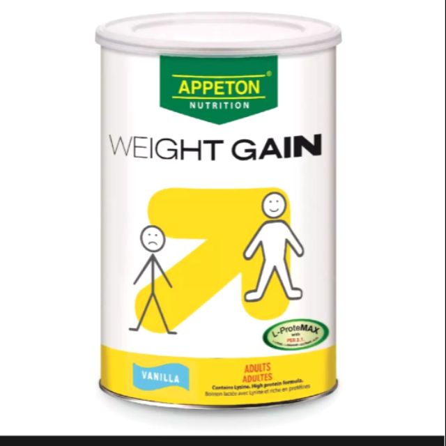 ♞Appeton Nutrition Weight Gain Adult 450g (Vanilla) | Shopee Philippines