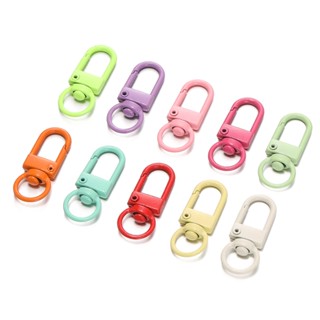 St.kunkka 10Pcs 13 * 33mm Claw Hook U-Shaped Candy Color Keychain Metal ...