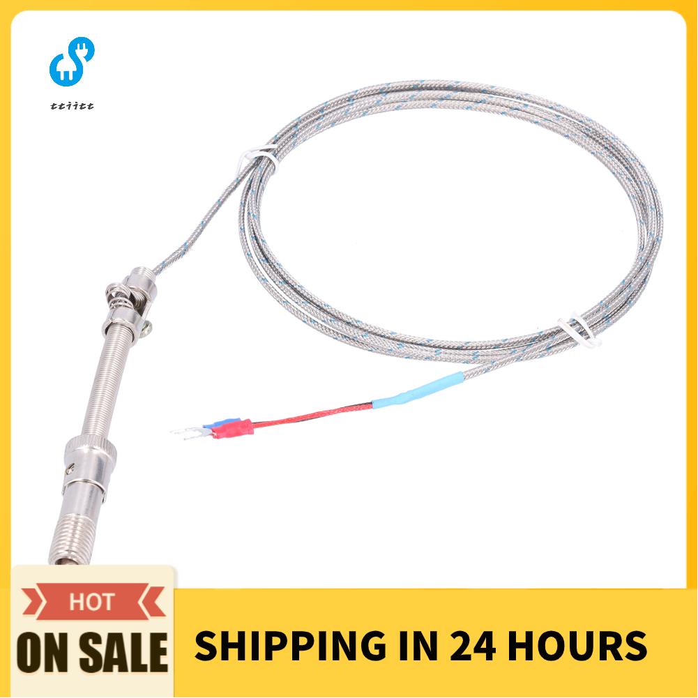Ttiitt RTD Temperature Sensor 2B Platinum Stainless Steel Thermistor ...