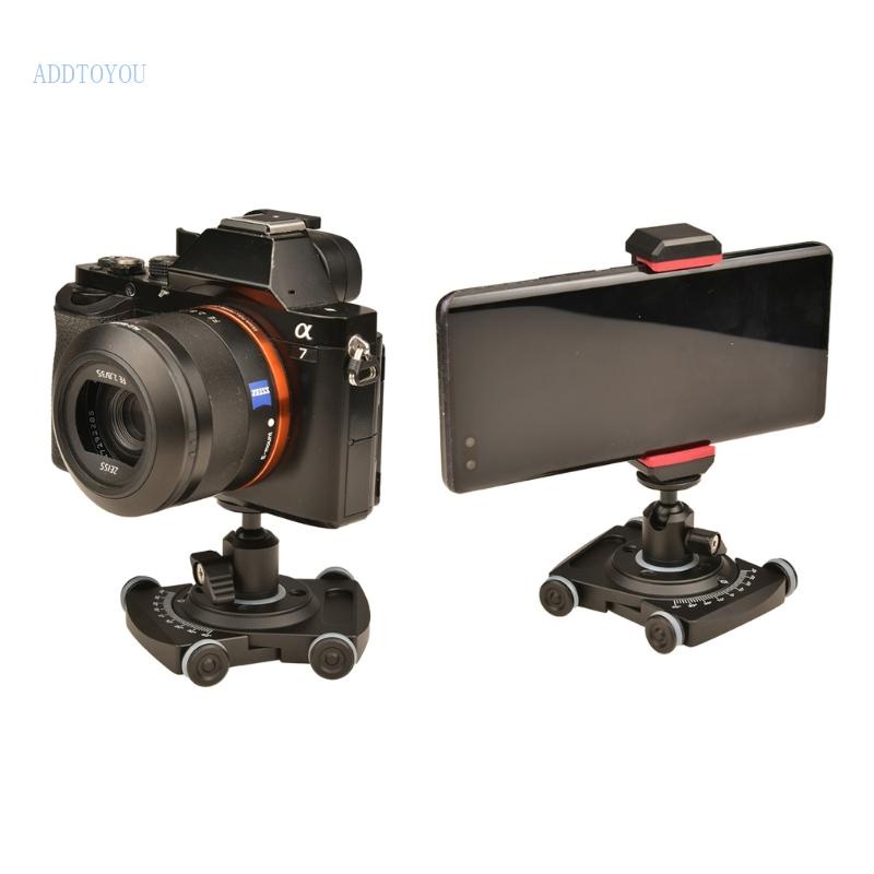 【3C】 Camera Mobile Rolling Slider Dolly Car Skater for DSLR Rig Film ...