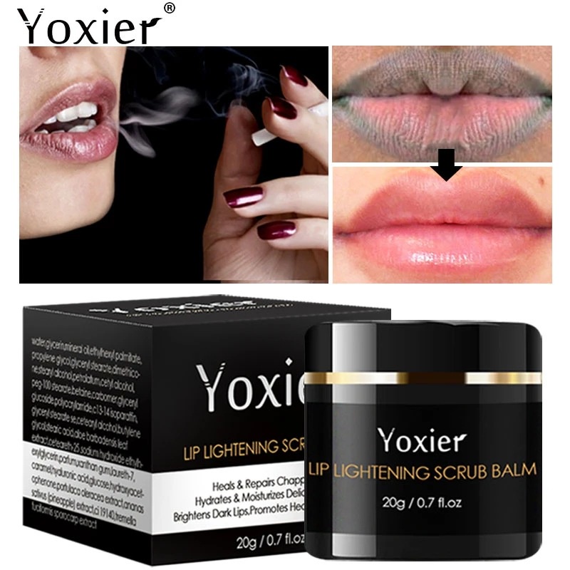 Yoxier Lip Lightening Scrub Balm 20G | Shopee Philippines