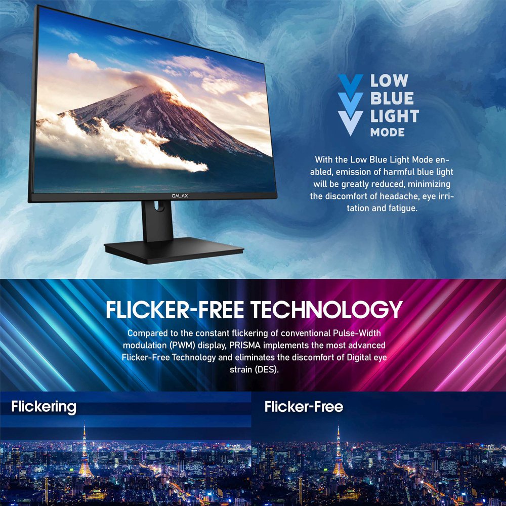 EasyPC | GALAX Prisma PR-01/PR-02 75Hz monitor gaming| G-Sync FHD| VA ...