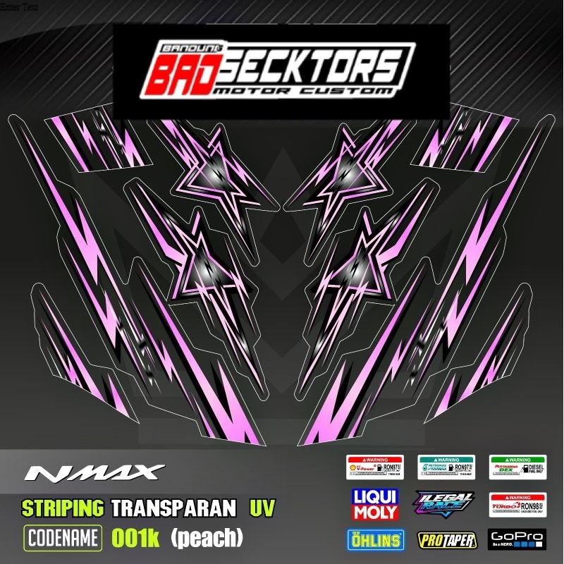 Decal Sticker Striping Variations Nmax Star Nmax Gen 1 & Nmax Gen 2 ...