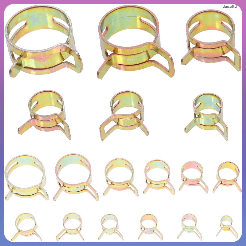 Pipe Clamps Hose Kit Tubing Scooter Heavy Duty Car Fuel Hoop Oil ...