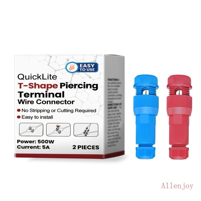 JOY Plastic Wire Connectors Puncture Terminals Connector for Stable ...