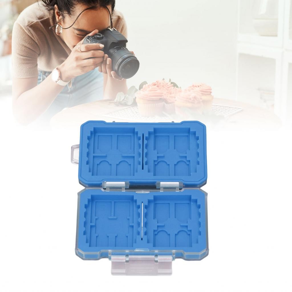 Yaiueir Memory Card Case Holder Storage Organizer for SD TF Water ...