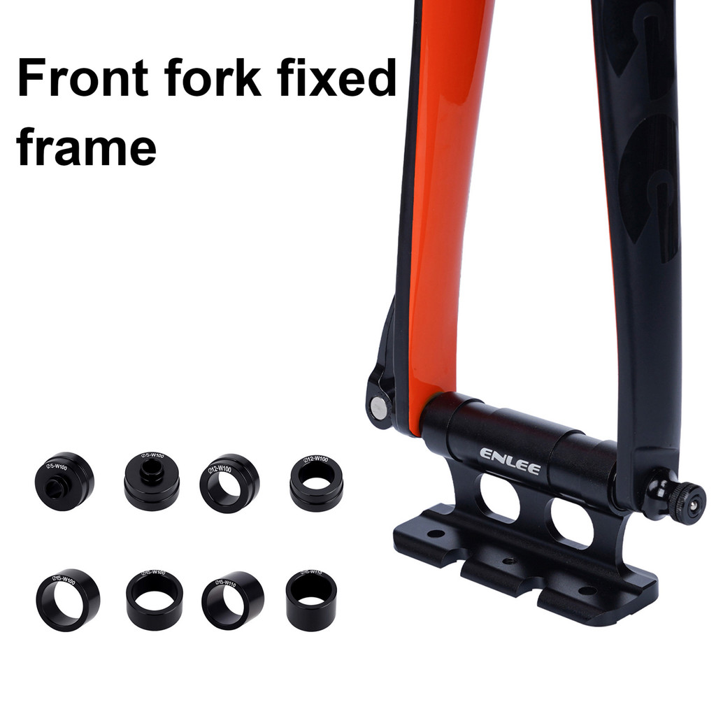 LEM- Bike Front Fork Mount Heavy Duty Aluminum Alloy Quick Release Thru ...