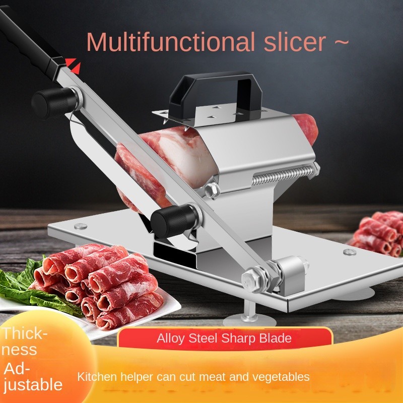 Manual Lamb Roll Slicer Household Meat Slicer Ejiao Rice Cake Knife ...