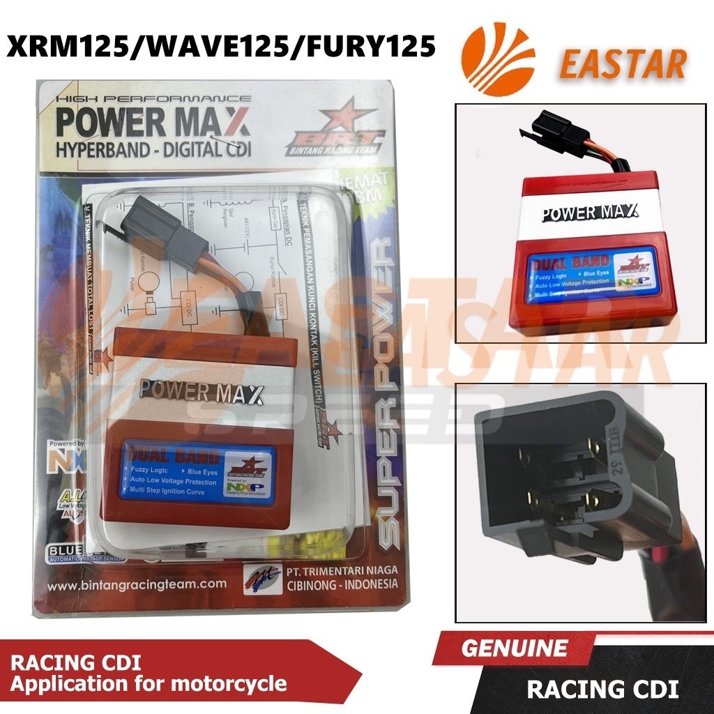 Racing CDI WAVE 125/XRM 125 4 PINS POWERMAX Motorcycle | Shopee Philippines