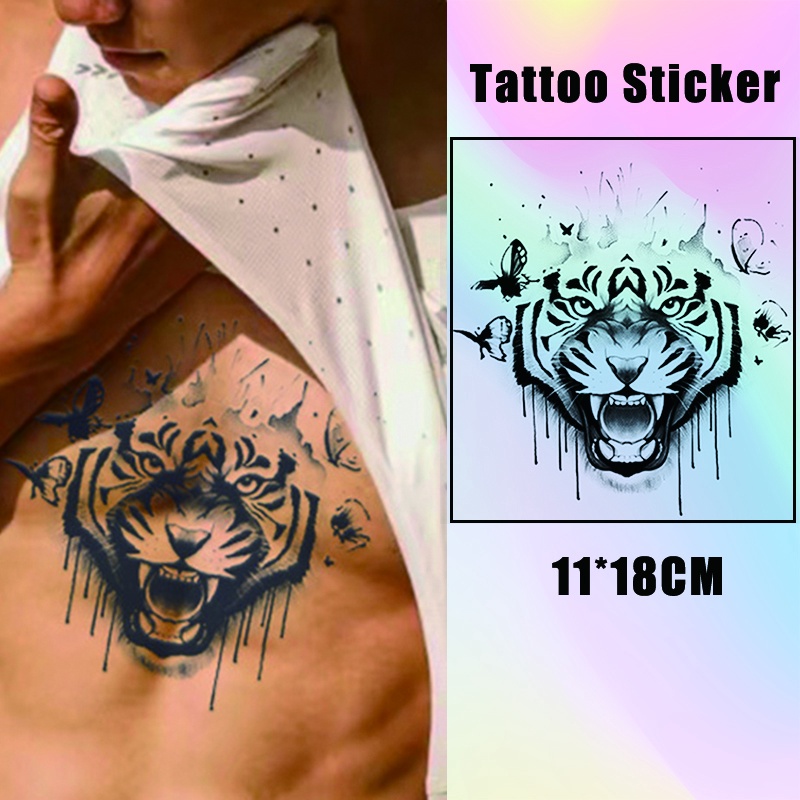 Tattoo Sticker Waterproof Long Lasting 30 Days False Tattoo Magic ...