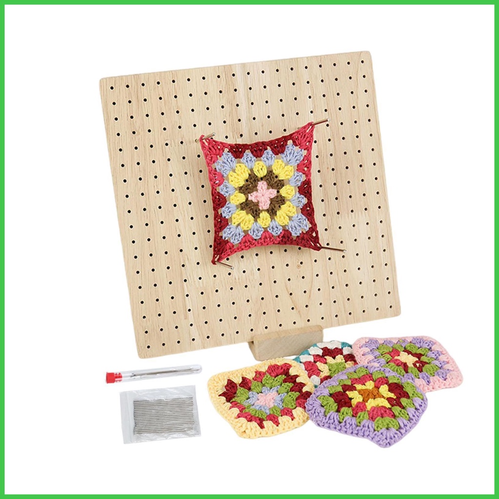 Blocking Board For Crocheting Blocking Board Crochet Supplies Set With Rod Pins Professional