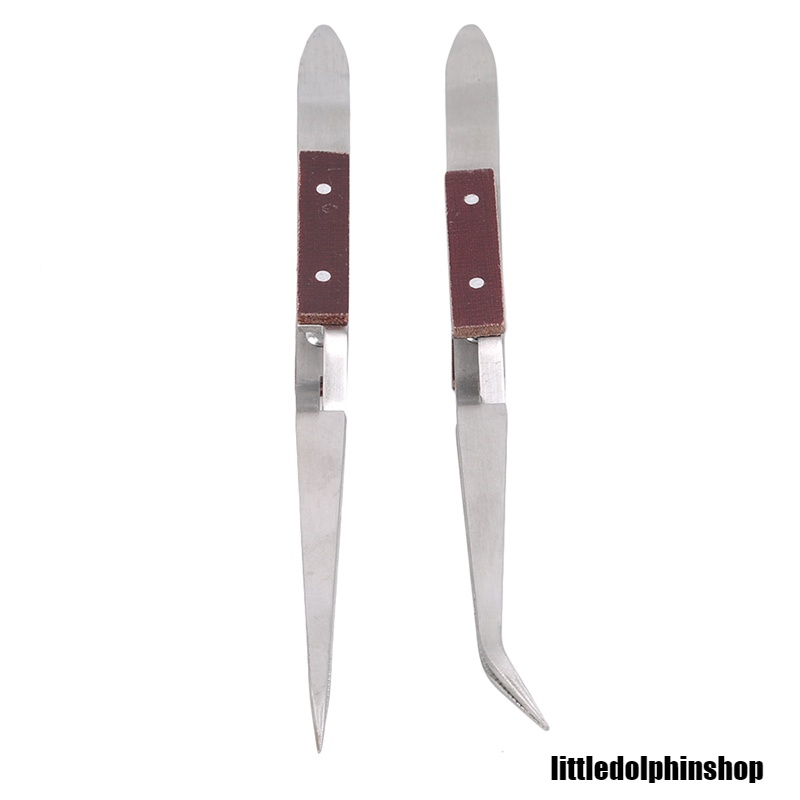 Stainless Steel Cross Lock Clasp Tweezers Automatic Clasp Jewelry ...