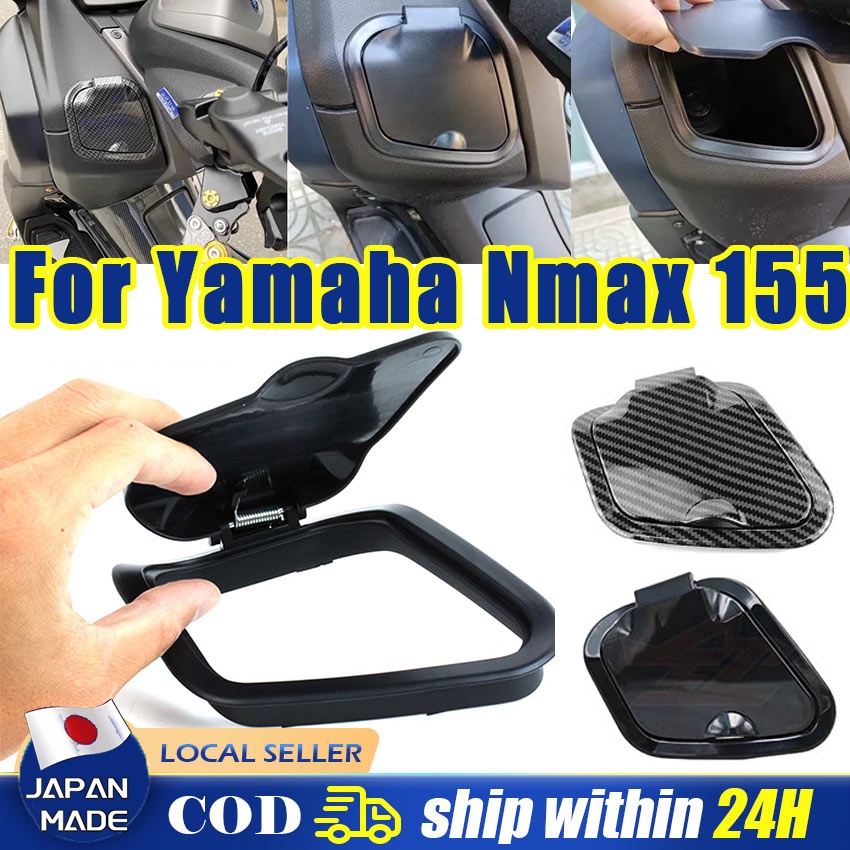 MOTOX Nmax V2 Volt Compartment Cover 6D Carbon Side Pocket Cover ...