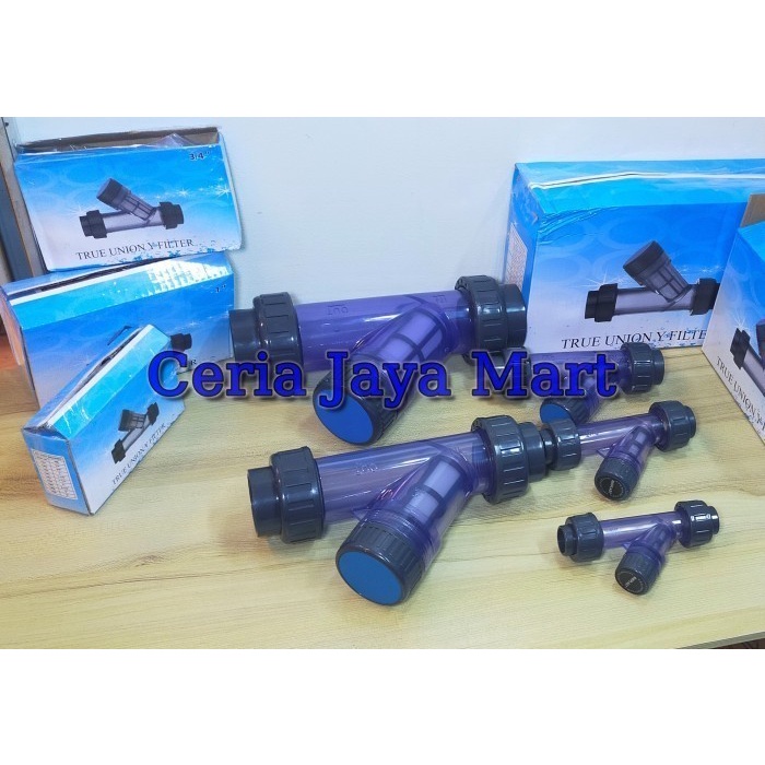 Y Strainer PVC Transparent 2" Inch / Y clear pvc strainer DN50 | Shopee ...