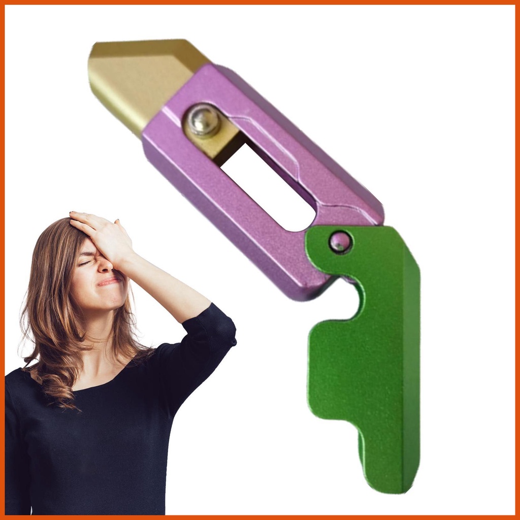 3D Printed Gravity Fidget Toy Alloy Carrot Fidget Toy Colorful Fun ...