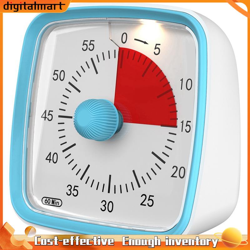 [digitalmart]Visual Timer Plastic Countdown Timer Silent Classroom ...