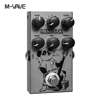 M-vave MINI-EFX Multic-effects Pedal 4 Overdrive Effects 4 Distortion ...