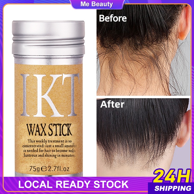 75g Long Lasting Fix Breakage Wax Stick Anti-Frizz Styling Choppy Hair ...