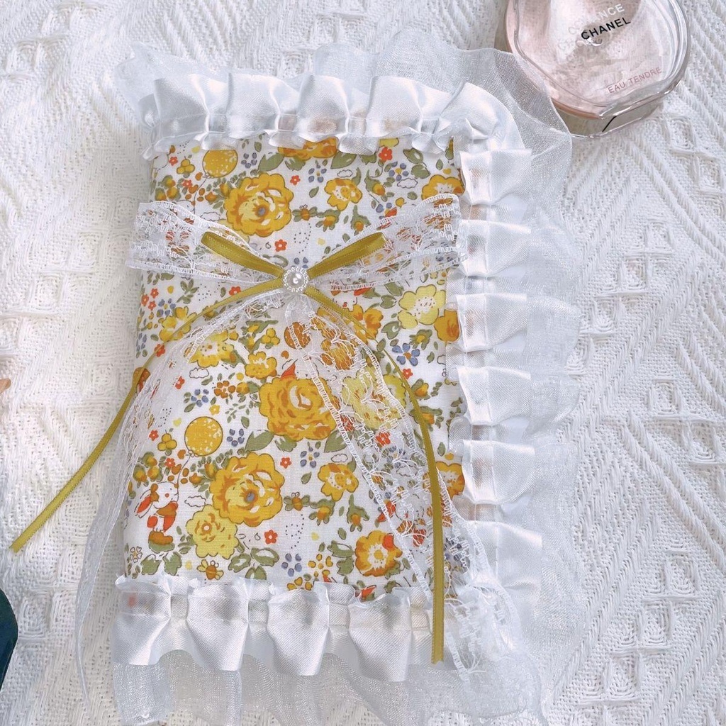 Lace Fabric Bookcase A6 A5 Weeks Handbook Bookcase Book Cover Square ...