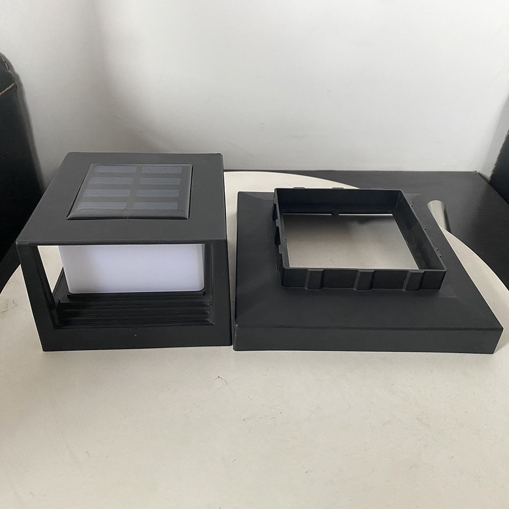 Led Solar Post Light Outdoor Waterproof Automatic Fence Column Lamp ...