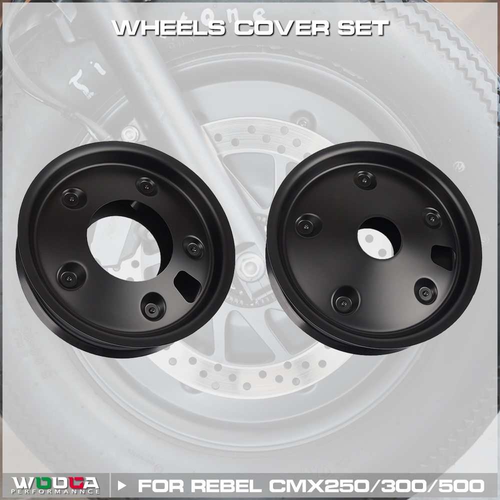 Wheel Cover Set For Honda Rebel 250 300 500 Front Rear Wheel Covers CMX ...