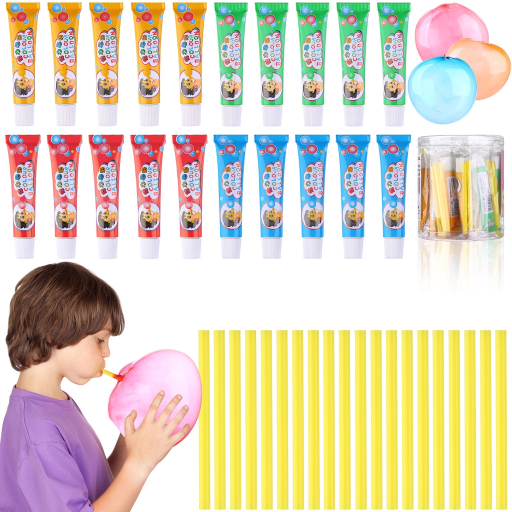 20Pcs Blow Plastic Bubbles Toys Large Bubble Balloons for Kids | Shopee ...