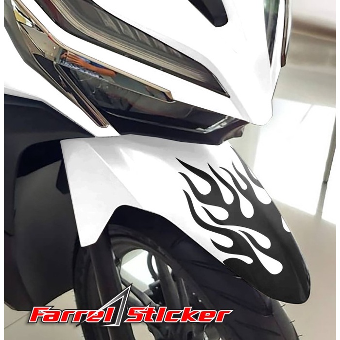 Jdm Fire tribal sticker Fender sticker | Shopee Philippines