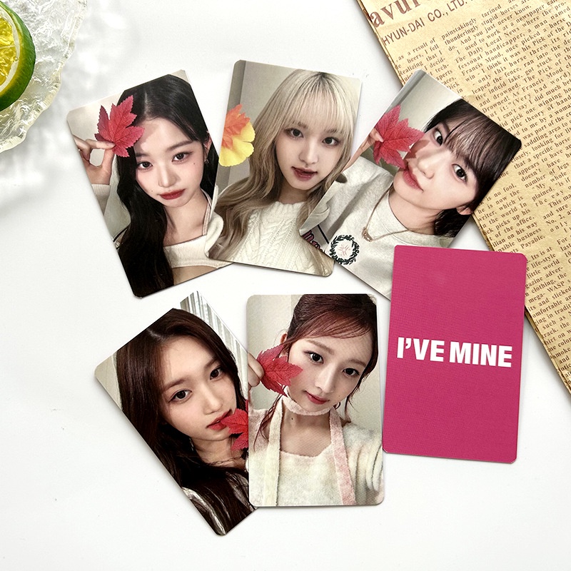 6pcs/set IVE Mid-Autumn Festival Series Photocards Lomo Cards REI LIZ LEESEO WONYOUNG GAEUL ...
