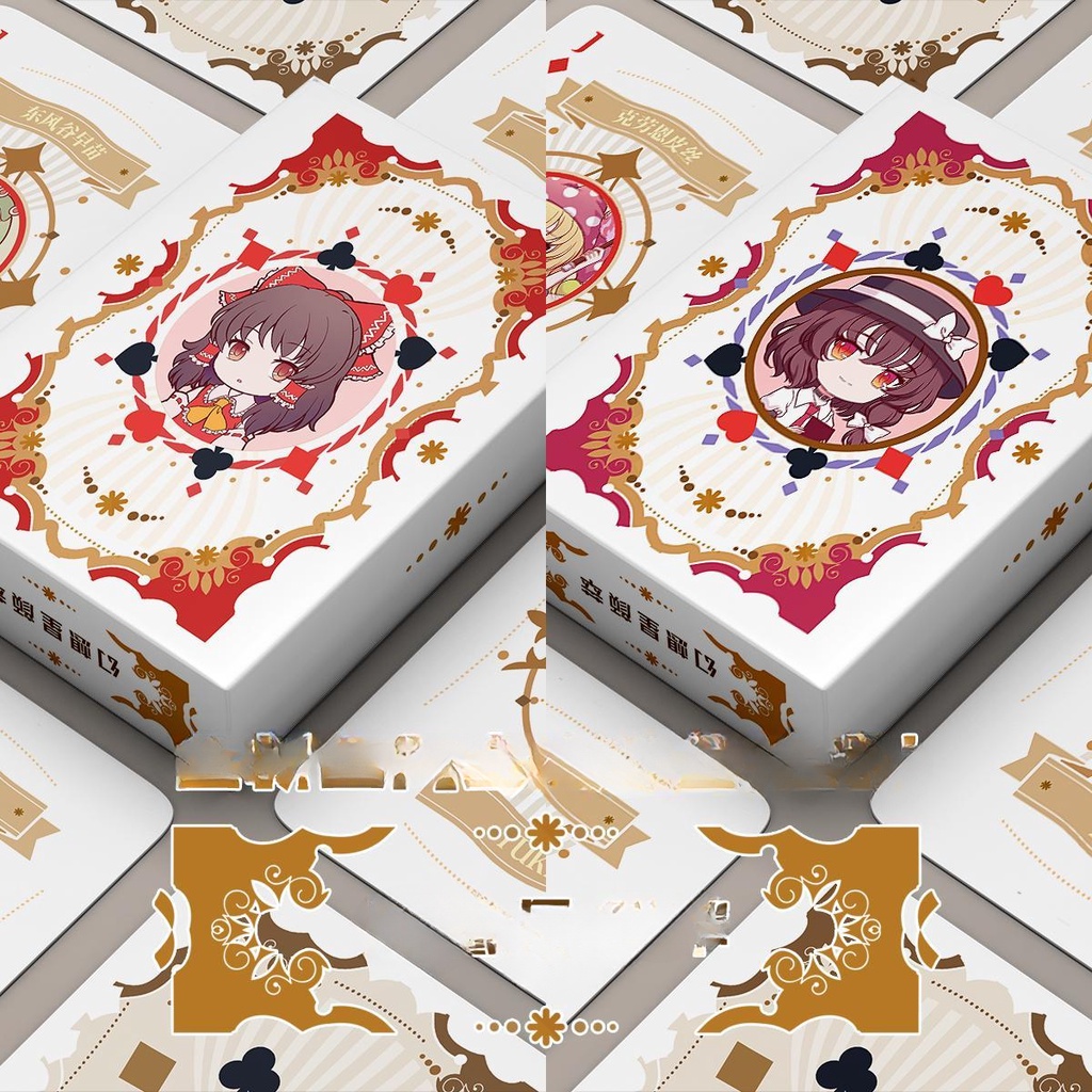 Project touhou Hakurei Reimu Full Series Character Poker Card ...