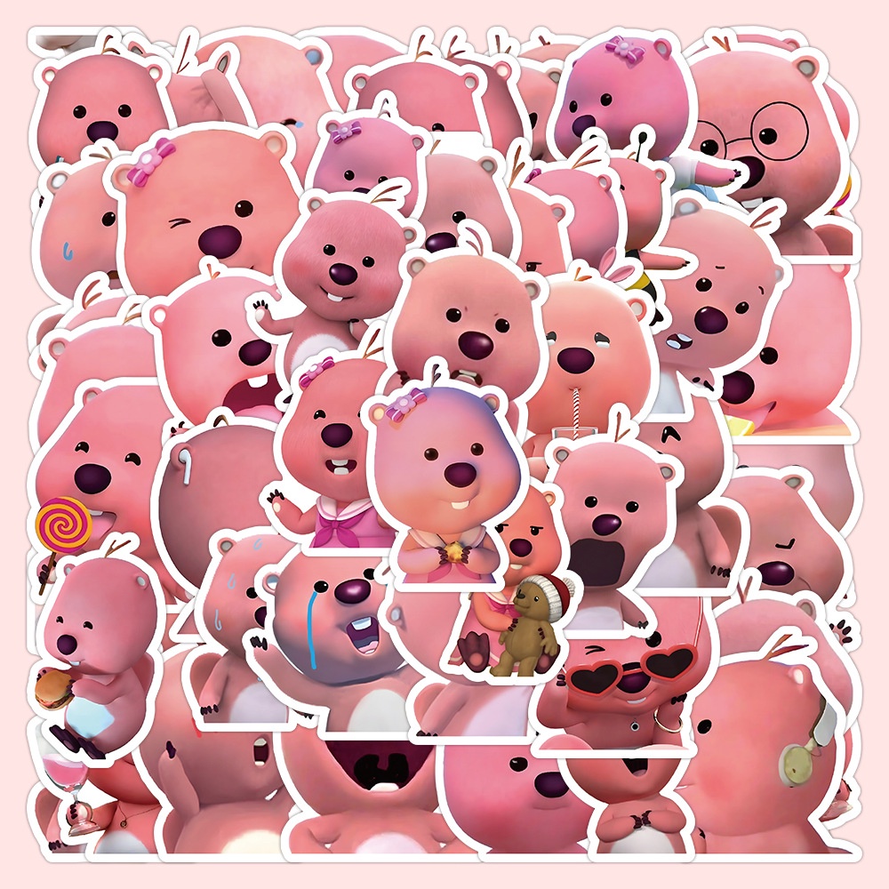 60/120Pcs DIY Stationery Phone Case Sticker / Cartoon Cute Little ...