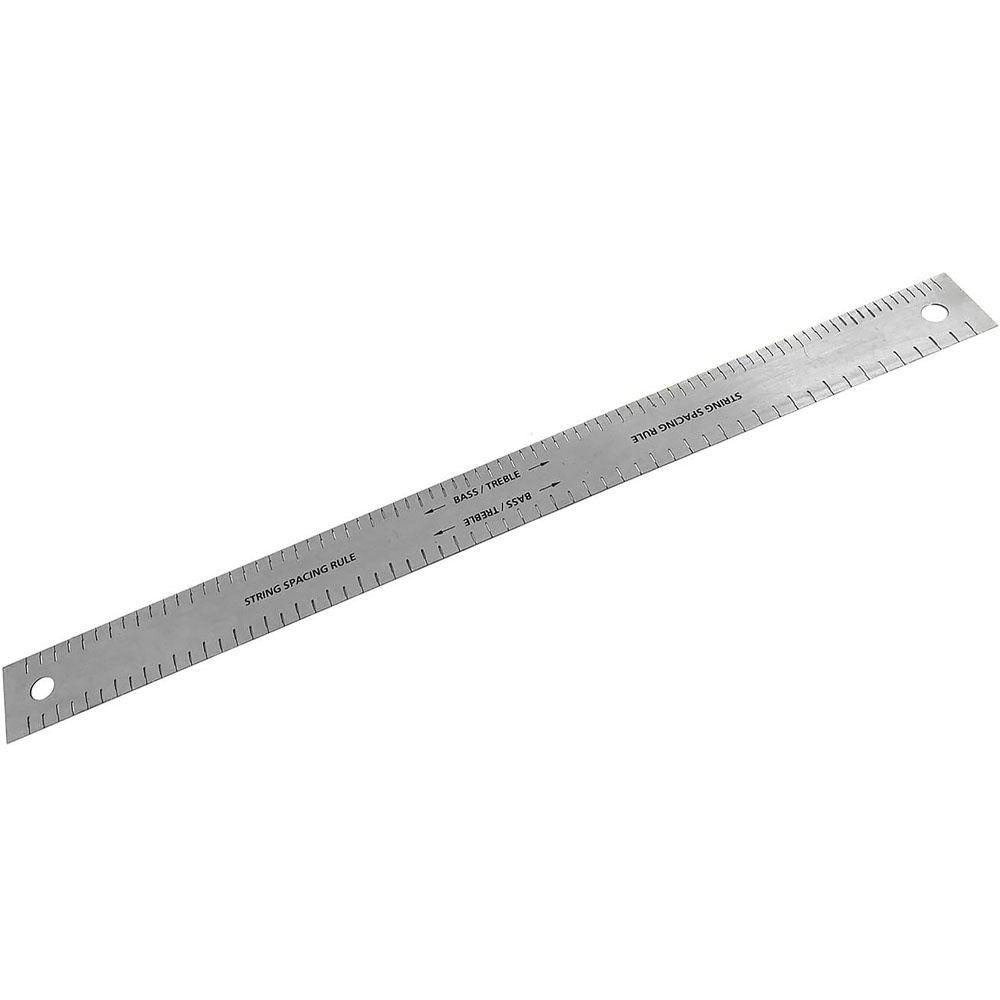 String Spacing Ruler Tool Stainless Steel For Guitar Bass Stringed ...