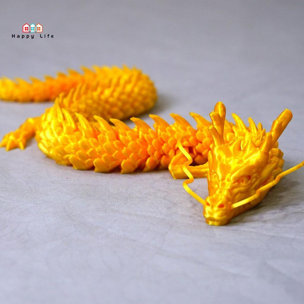 3D Printing Integrated Chinese Dragon Joint Movable Toys Ball Fish Tank ...